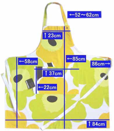 マリメッコ marimekko RAANU ラーヌ エプロン
